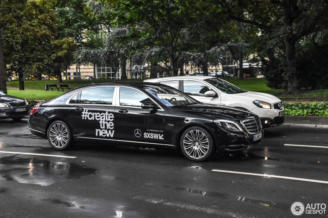 Mercedes-Maybach S 600 X222 - 22 October 2017 - Autogespot