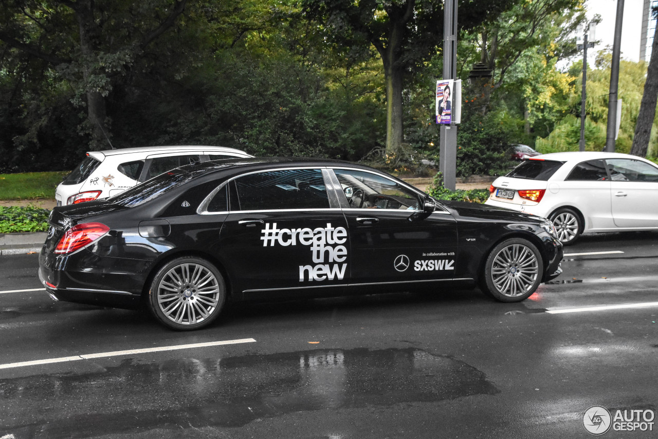 Mercedes-Maybach S 600 X222 - 22 October 2017 - Autogespot