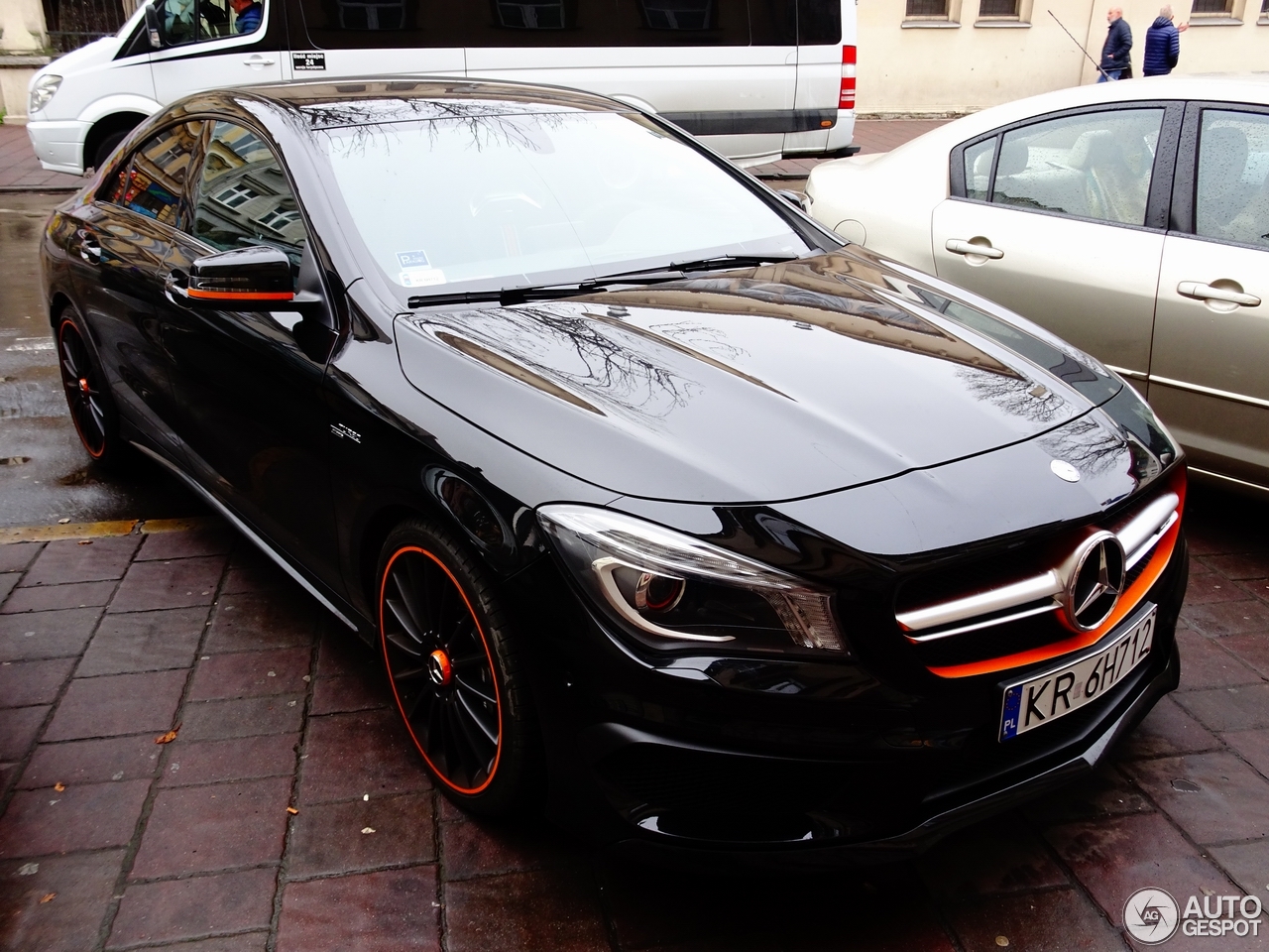 Mercedes-Benz CLA 45 AMG OrangeArt Edition C117 - 25 October 2017 ...