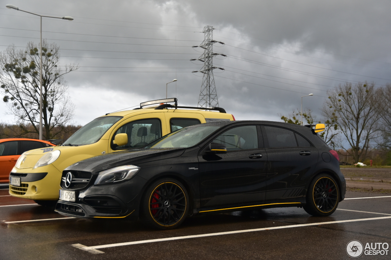 Mercedes-AMG A 45 W176 Yellow Night Edition - 27 October 2017 - Autogespot