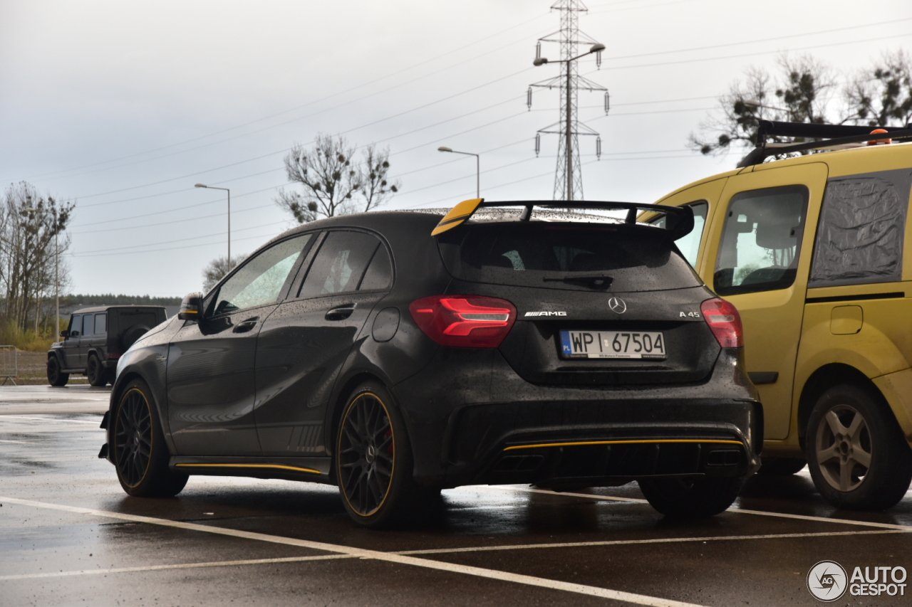 Mercedes-AMG A 45 W176 Yellow Night Edition - 27 October 2017 - Autogespot