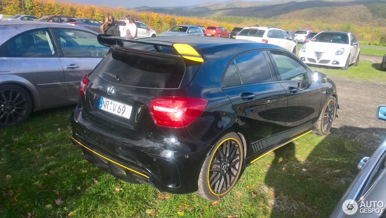 Mercedes-AMG A 45 W176 Yellow Night Edition - 29 October 2017 - Autogespot