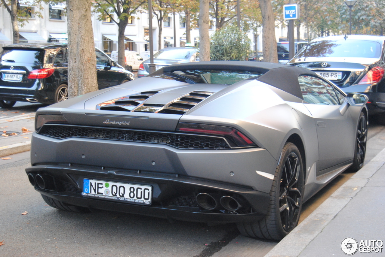 Lamborghini Huracán LP610-4 Spyder - 07 November 2017 - Autogespot