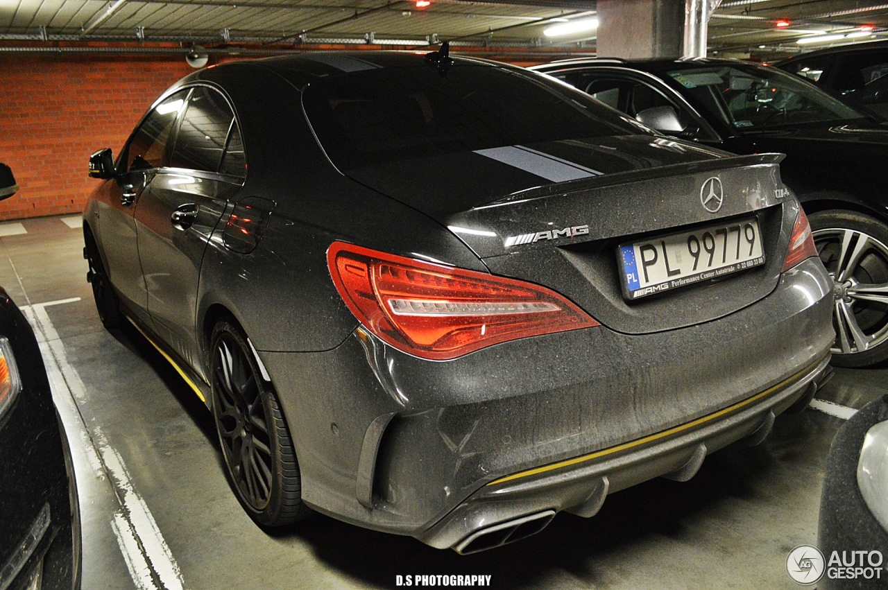Mercedes-AMG CLA 45 C117 Yellow Night Edition - 14 November 2017 ...