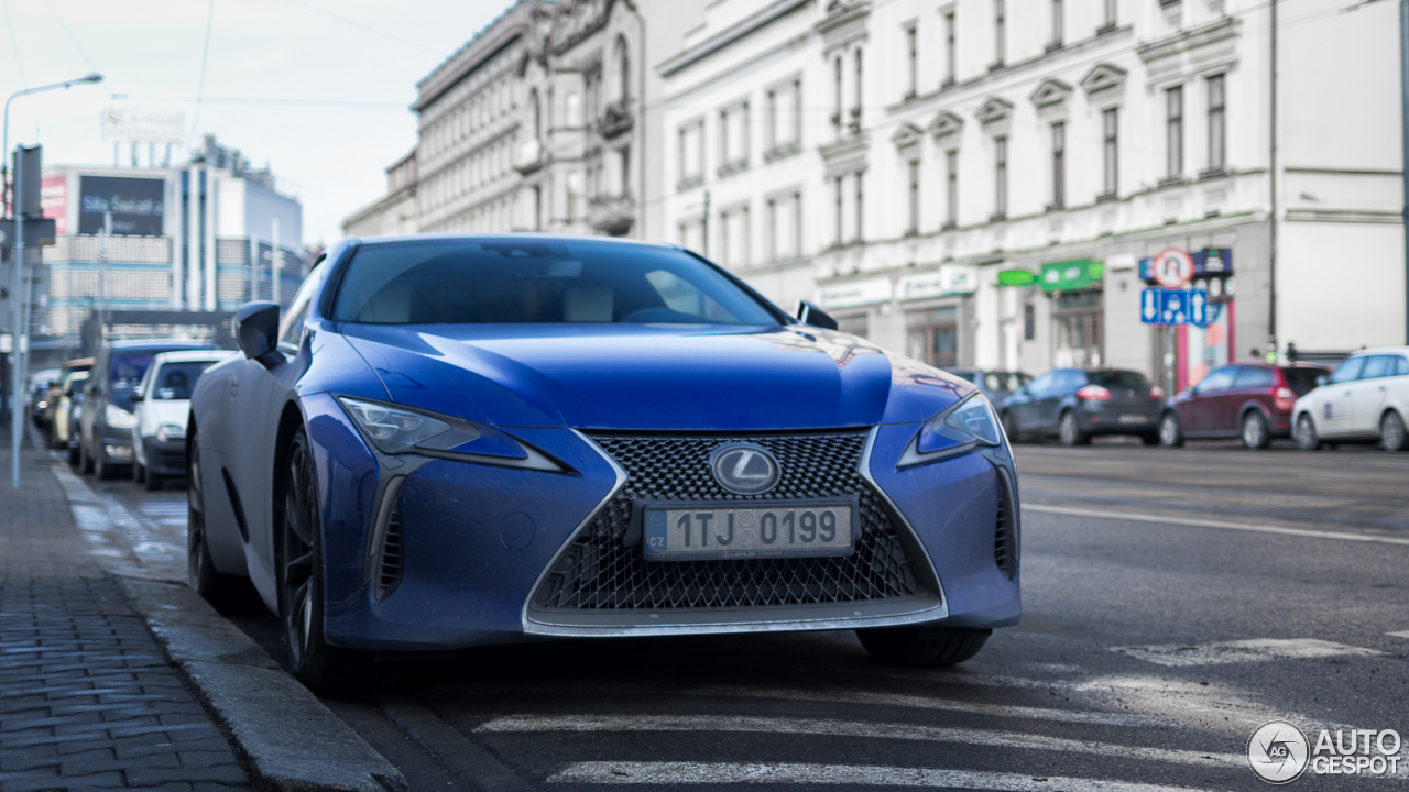 Lexus LC 500 Structural Blue Edition - 25 January 2018 - Autogespot