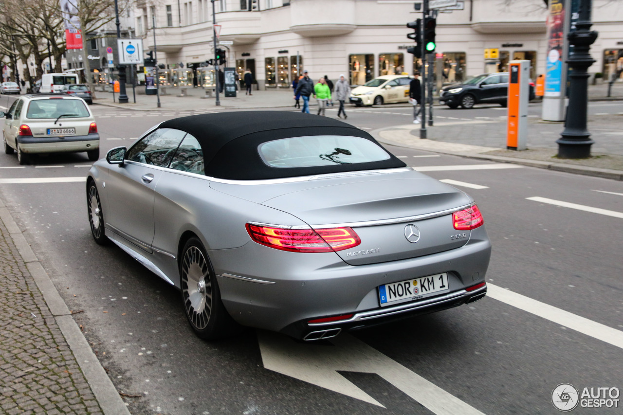 Mercedes-Maybach S 650 A217 - 27 January 2018 - Autogespot