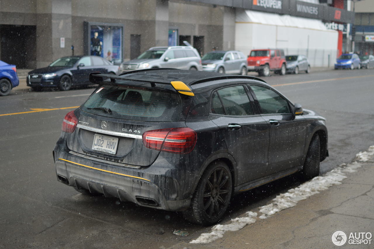 Mercedes-AMG GLA 45 X156 Yellow Night Edition - 11 March 2018 - Autogespot