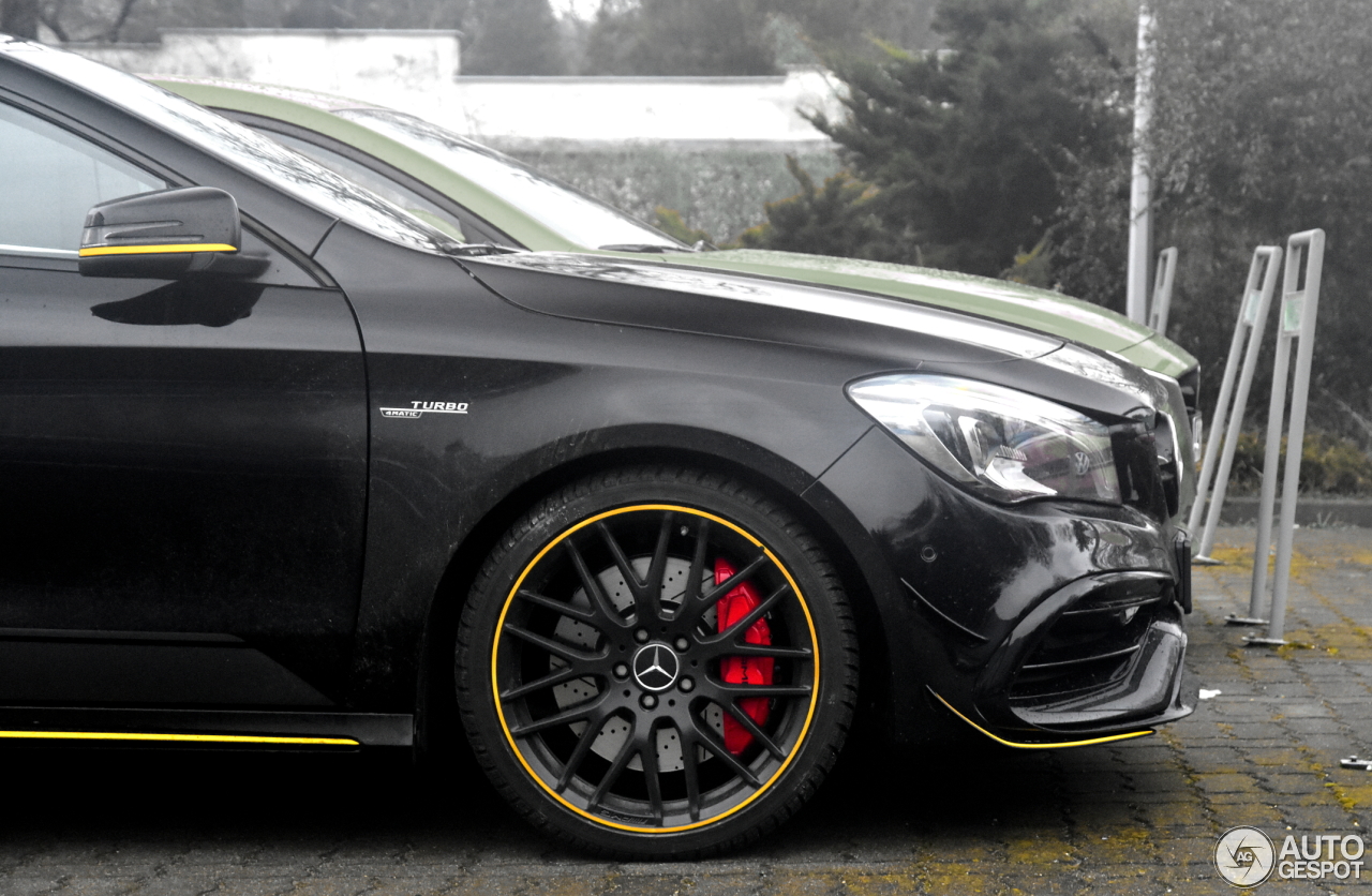 Mercedes-AMG CLA 45 Shooting Brake X117 Yellow Night Edition - 30 March ...