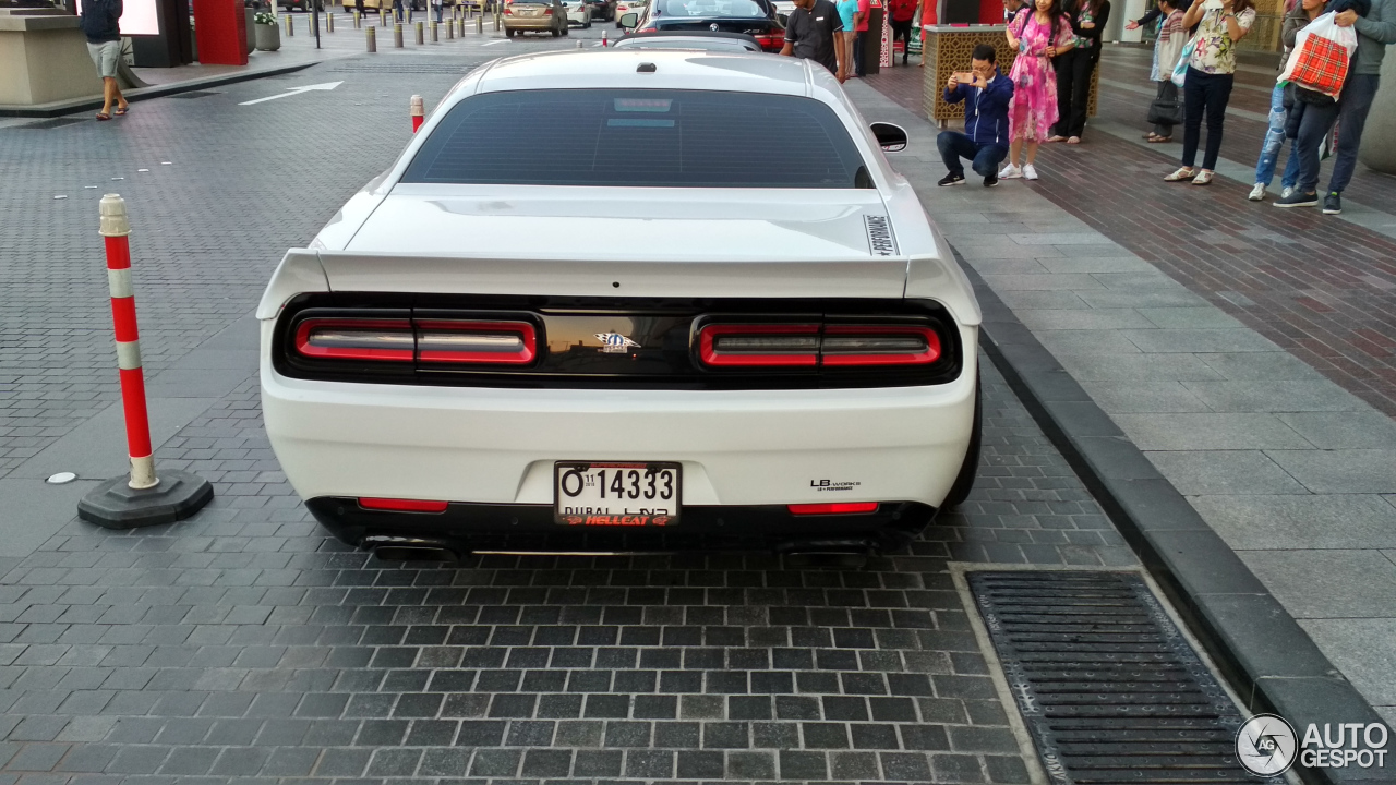 Dodge Challenger SRT Hellcat Liberty Walk Widebody - 31 March 2018 ...