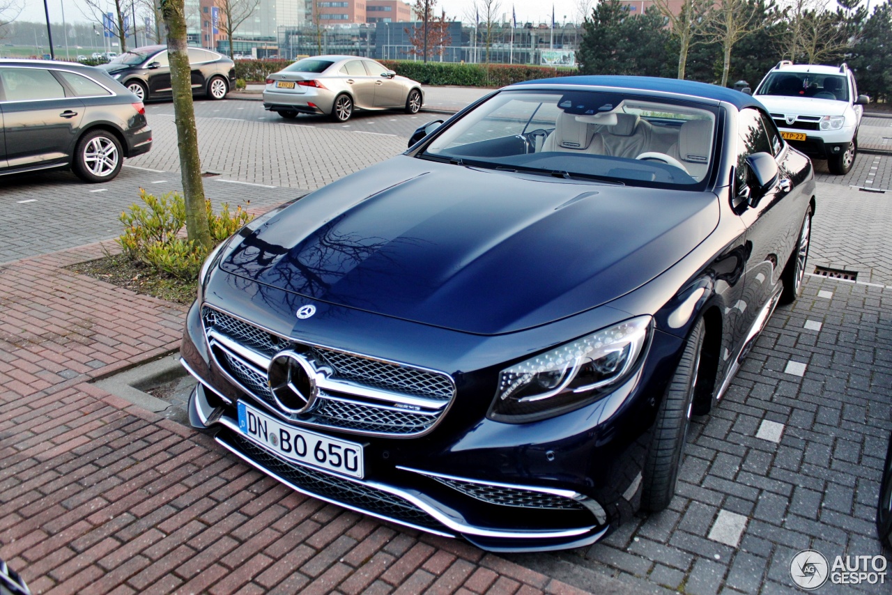 Mercedes-AMG S 65 Convertible A217 - 12 April 2018 - Autogespot