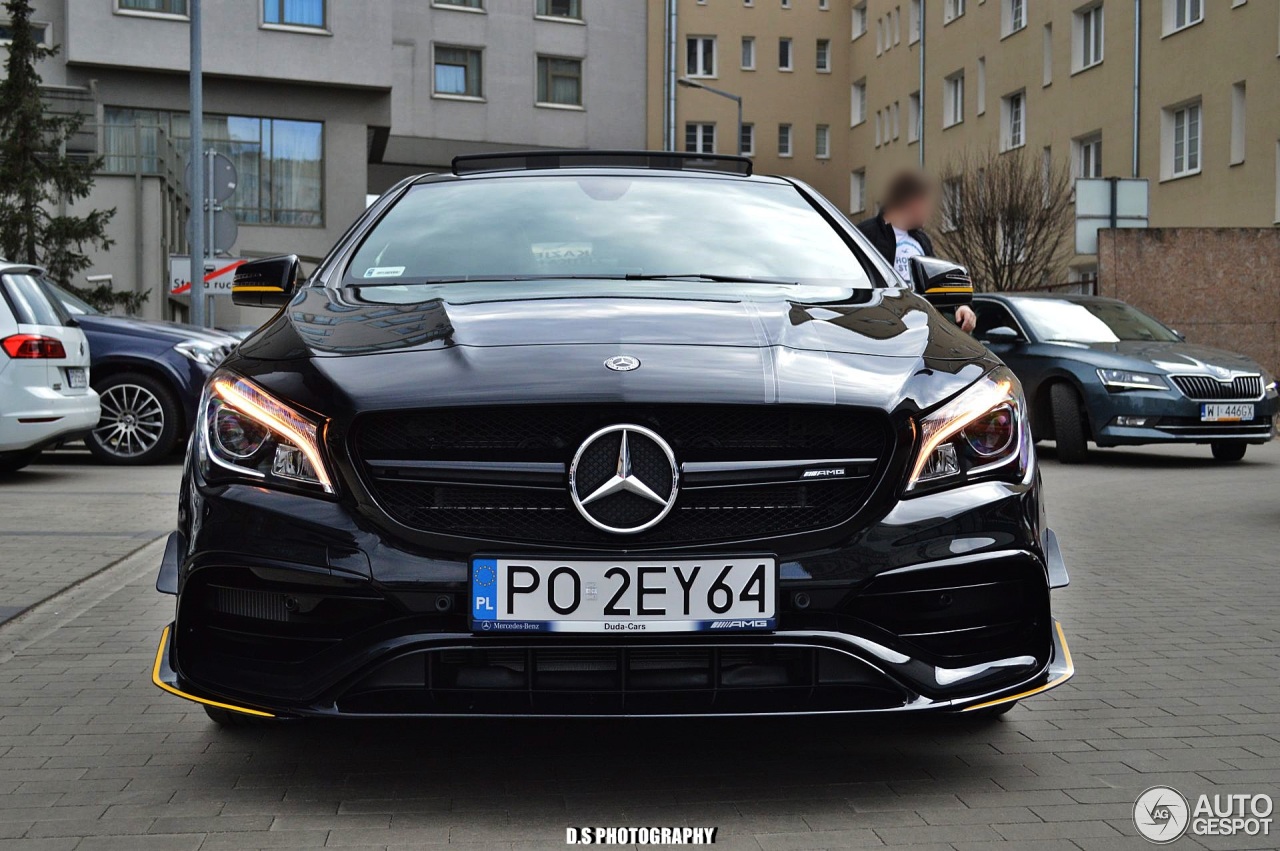 Mercedes-AMG CLA 45 C117 Yellow Night Edition - 18 April 2018 - Autogespot