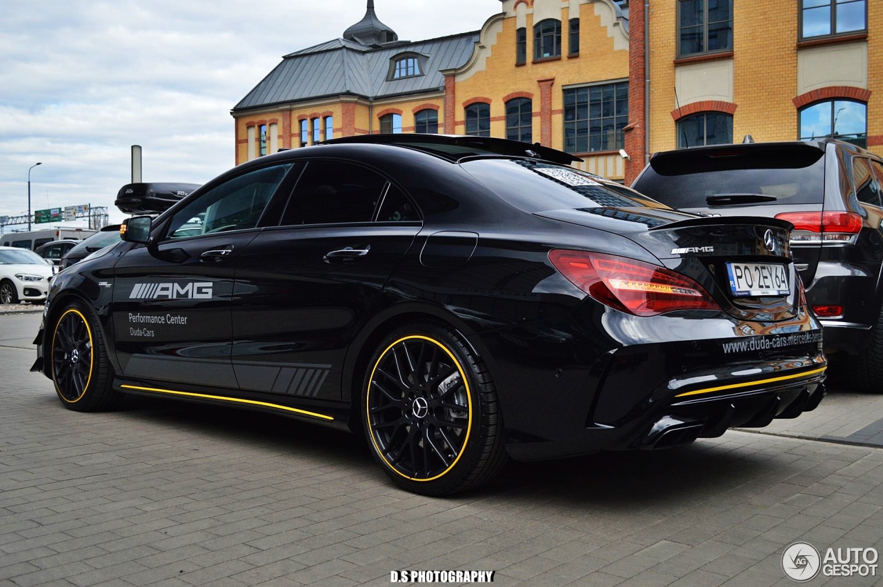 Mercedes-AMG CLA 45 C117 Yellow Night Edition - 18 aprile 2018 - Autogespot