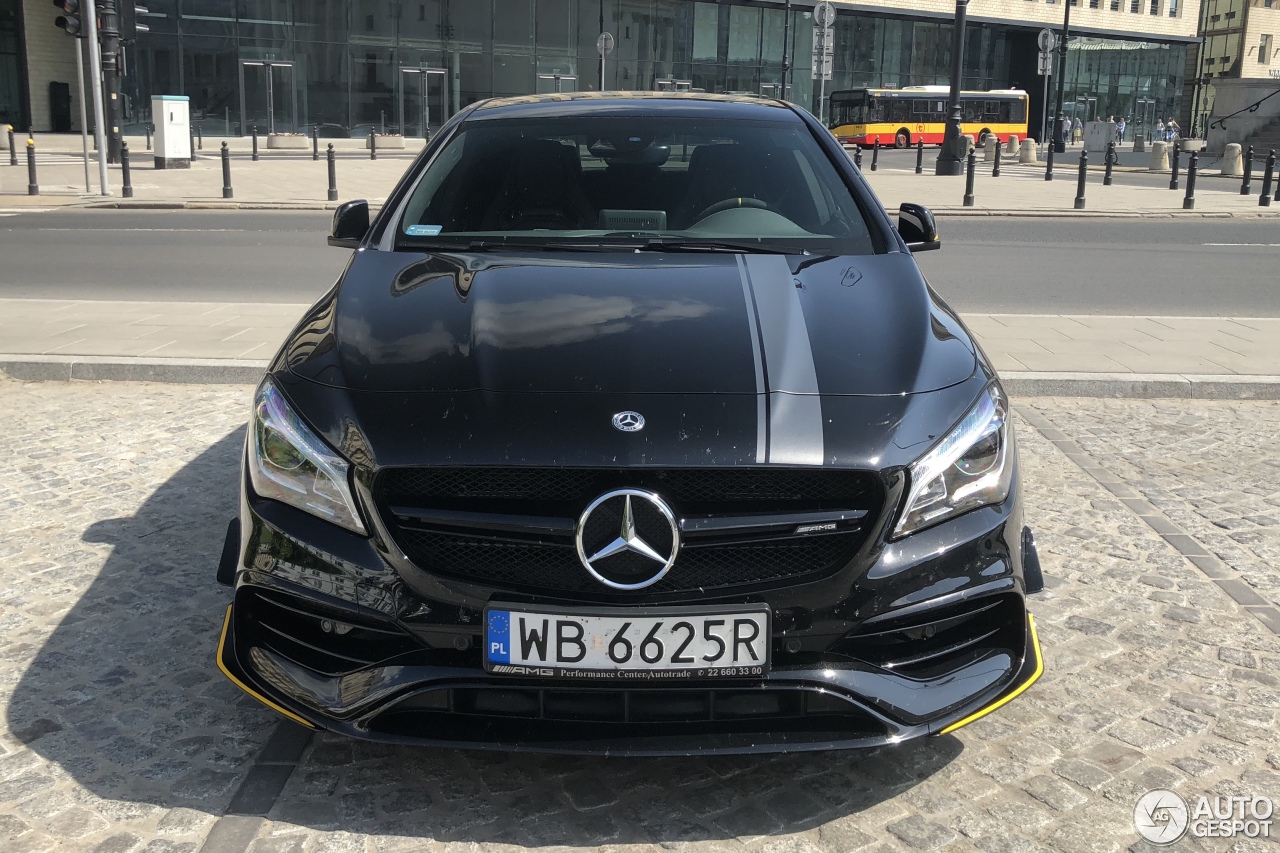 Mercedes-AMG CLA 45 C117 Yellow Night Edition - 29 April 2018 - Autogespot
