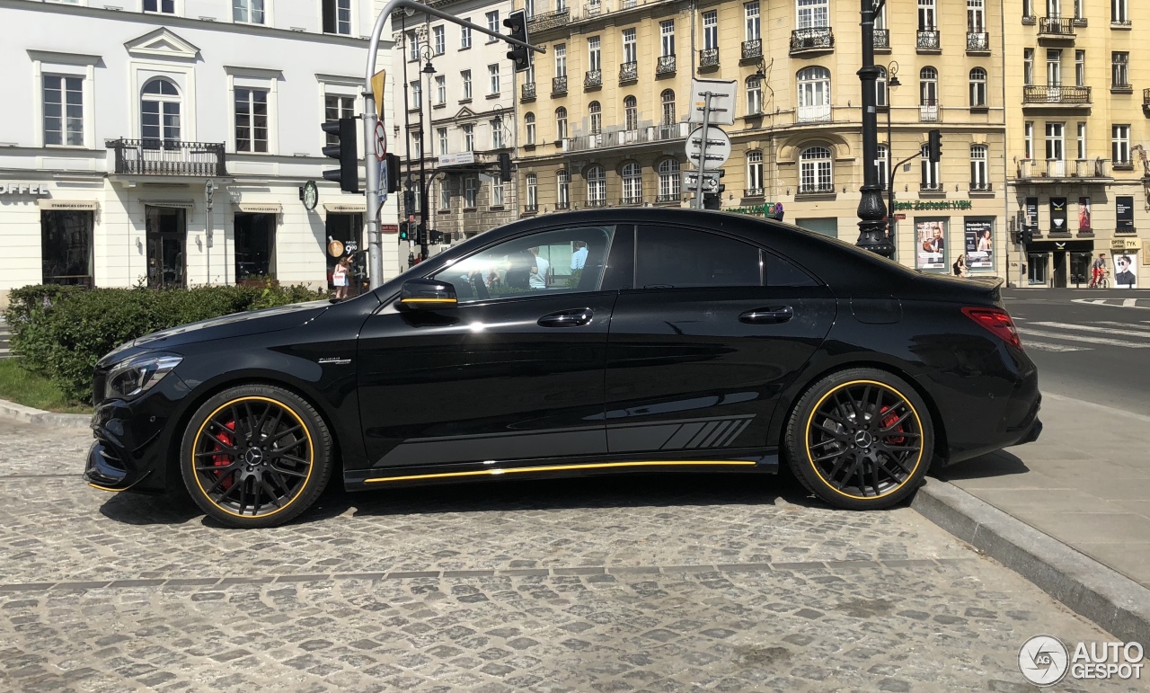 Mercedes-AMG CLA 45 C117 Yellow Night Edition - 29 April 2018 - Autogespot