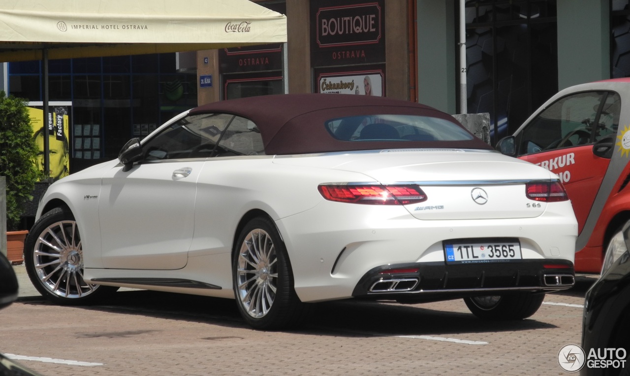 Mercedes-AMG S 65 Convertible A217 2018 - 24 May 2018 - Autogespot