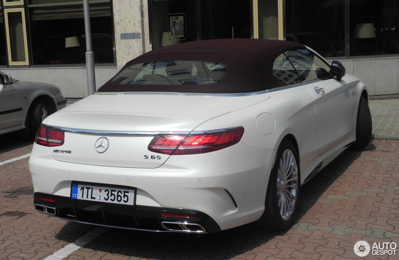 Mercedes-AMG S 65 Convertible A217 2018 - 24 May 2018 - Autogespot
