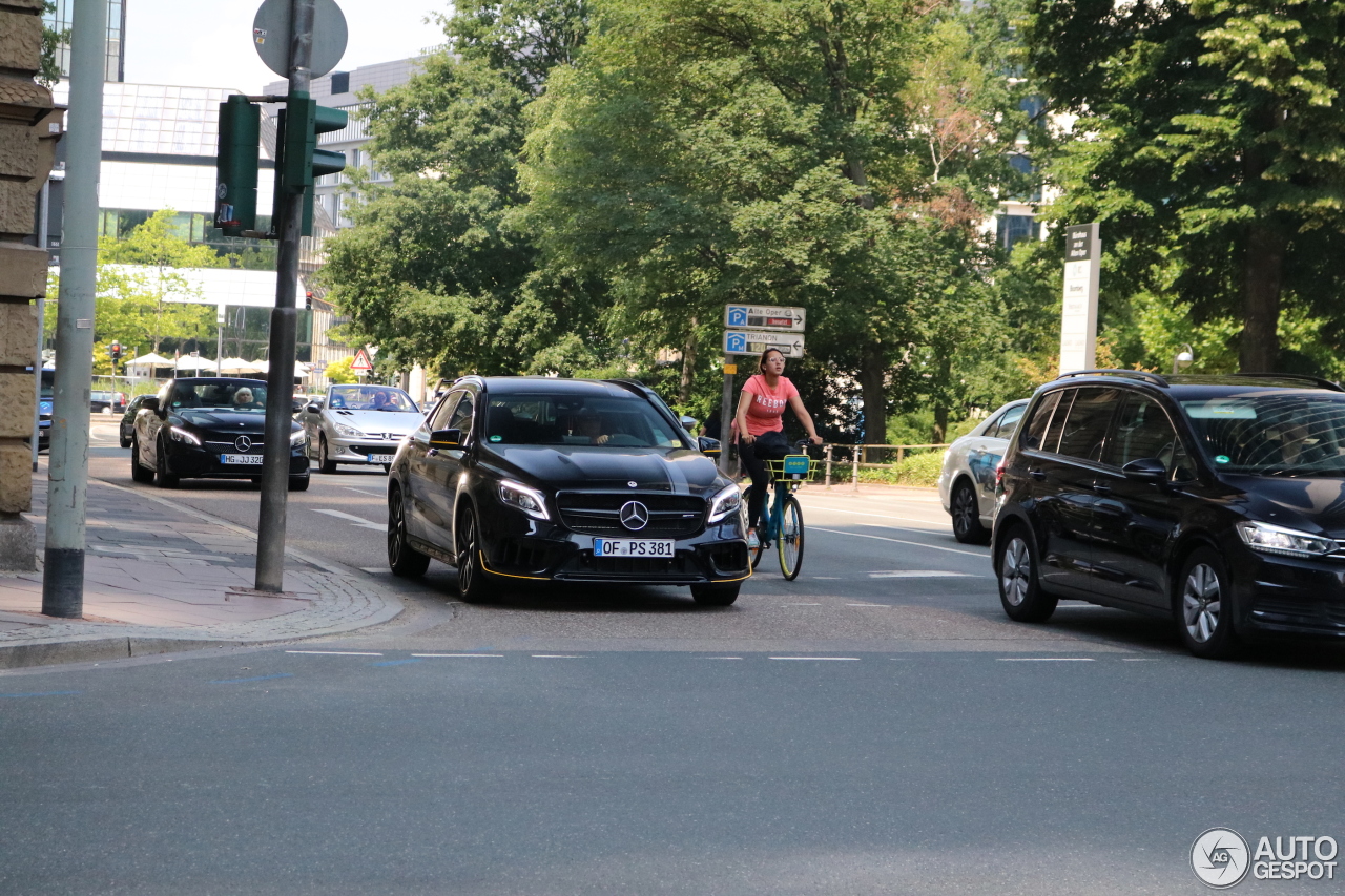 Mercedes-AMG GLA 45 X156 Yellow Night Edition - 09 June 2018 - Autogespot