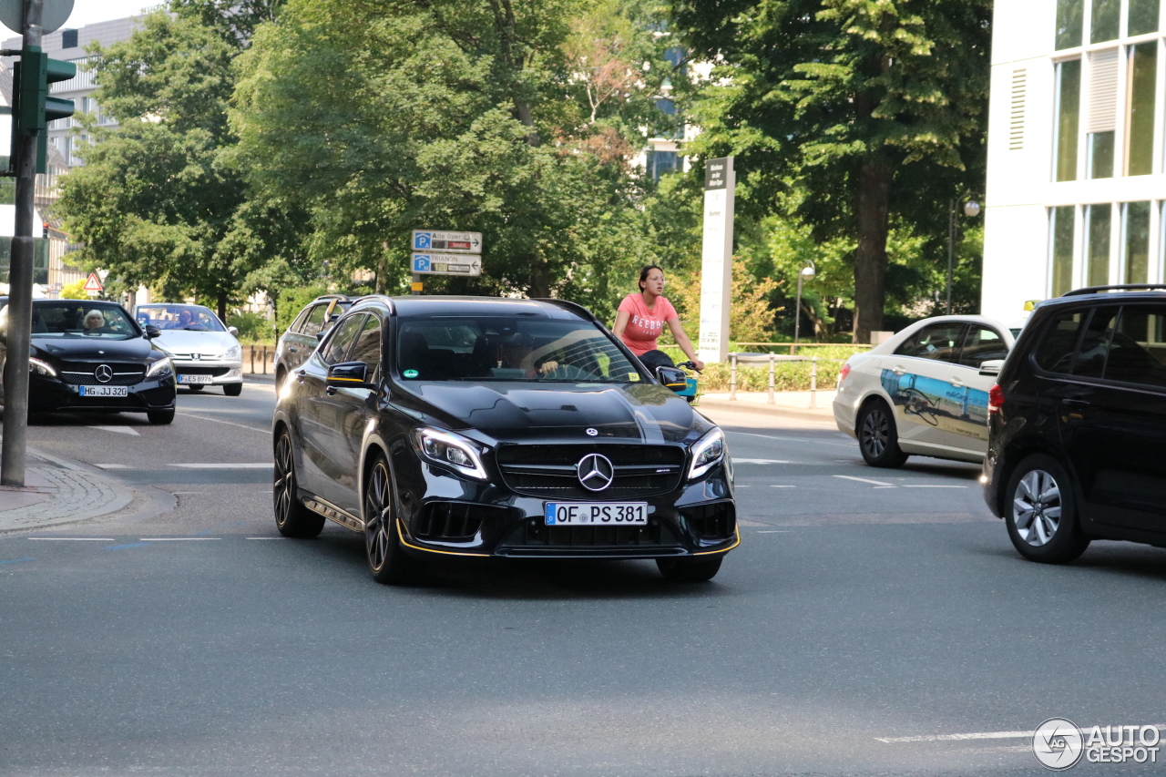 Mercedes-AMG GLA 45 X156 Yellow Night Edition - 09 June 2018 - Autogespot