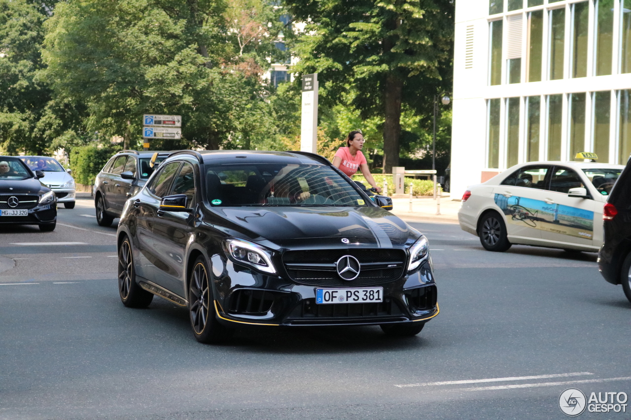 Mercedes-AMG GLA 45 X156 Yellow Night Edition - 09 June 2018 - Autogespot