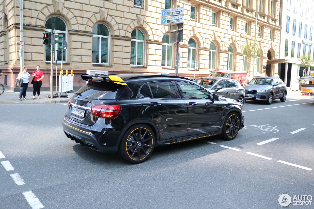 Mercedes-AMG GLA 45 X156 Yellow Night Edition - 09 June 2018 - Autogespot