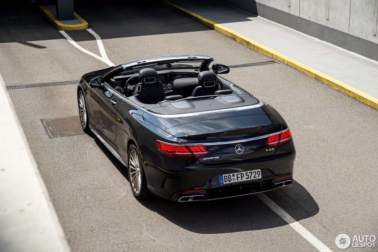 Mercedes-AMG S 65 Convertible A217 2018 - 13 June 2018 - Autogespot