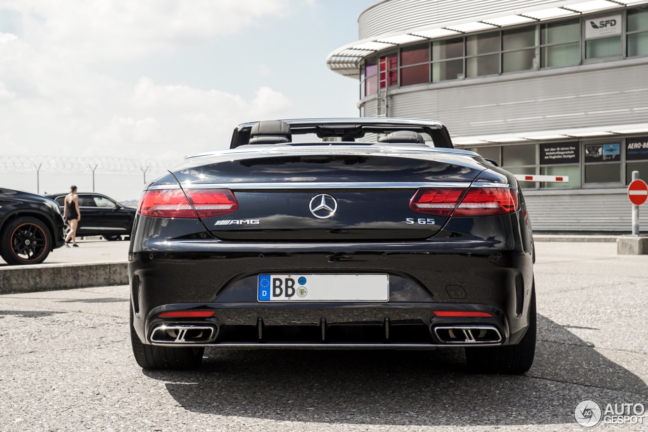 Mercedes-AMG S 65 Convertible A217 2018 - 13 June 2018 - Autogespot