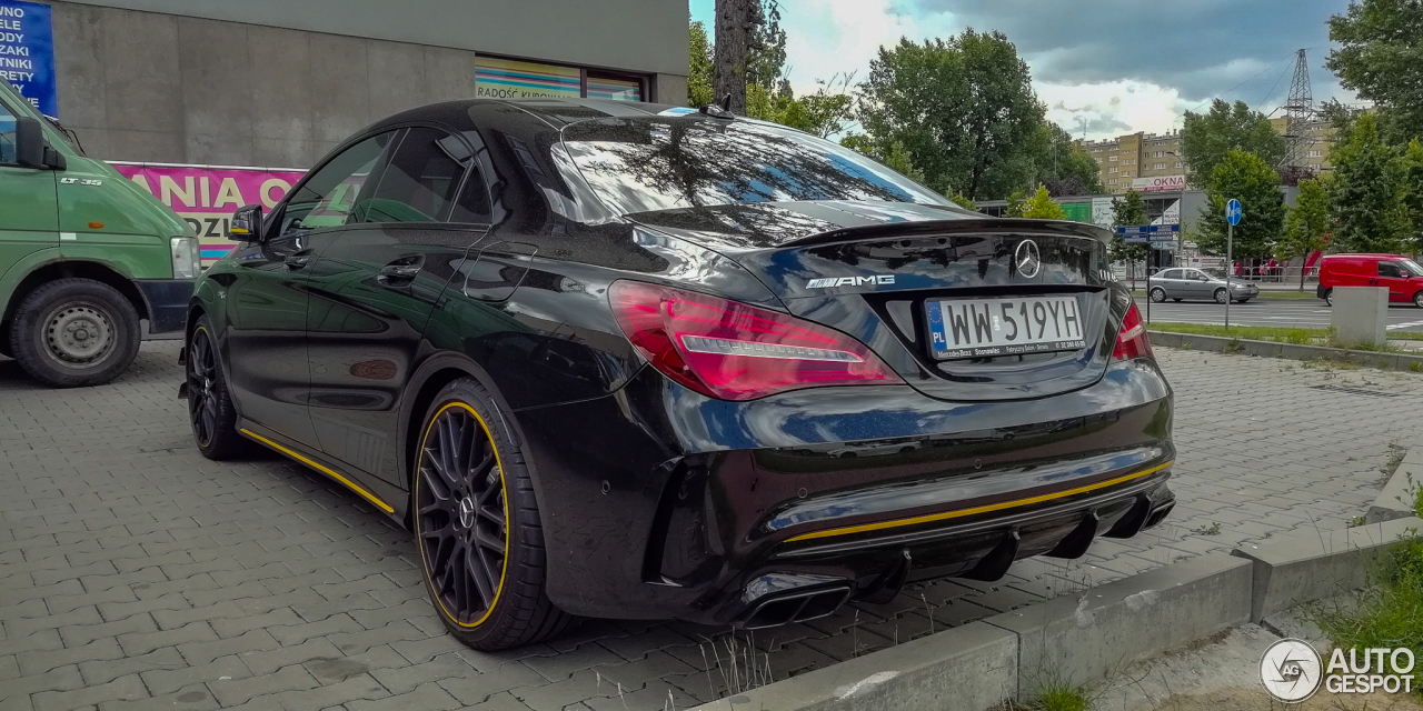 Mercedes-AMG CLA 45 C117 Yellow Night Edition - 02 July 2018 - Autogespot