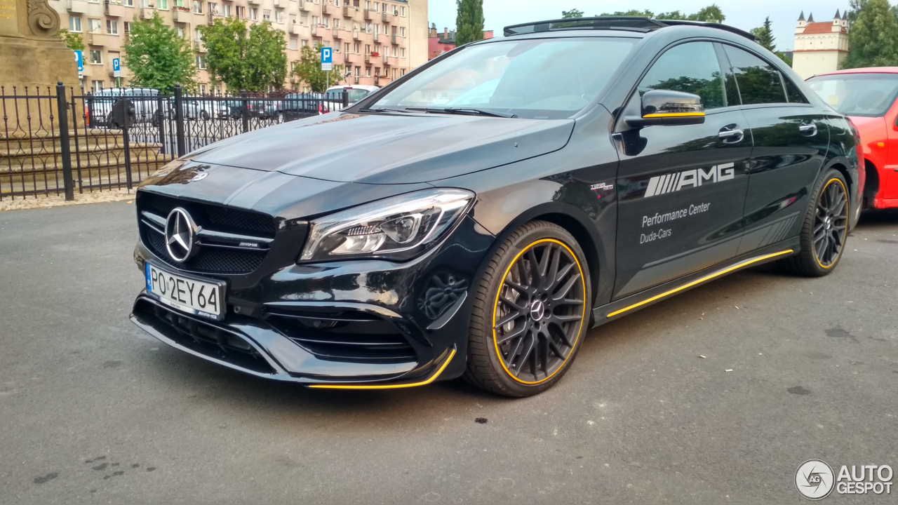 Mercedes-AMG CLA 45 C117 Yellow Night Edition - 06 July 2018 - Autogespot