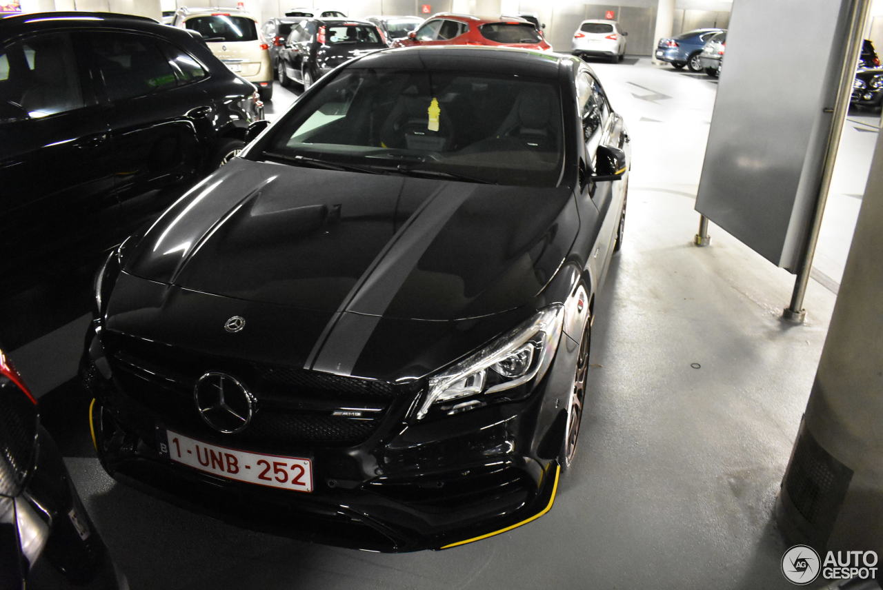 Mercedes-AMG CLA 45 C117 Yellow Night Edition - 08 July 2018 - Autogespot