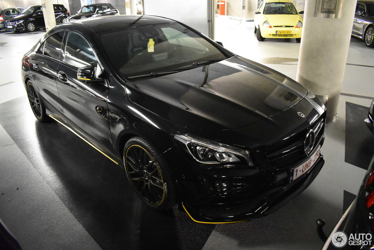 Mercedes-AMG CLA 45 C117 Yellow Night Edition - 08 July 2018 - Autogespot