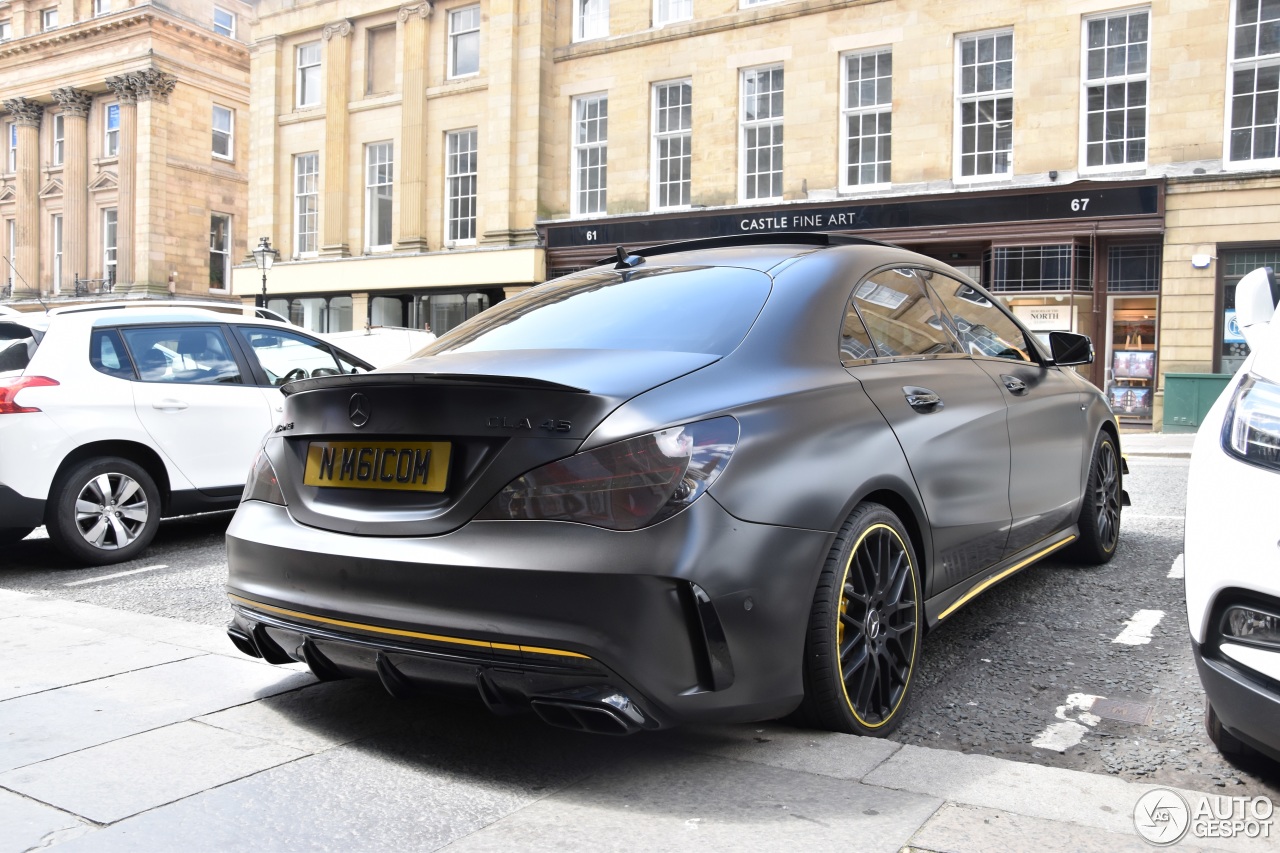 Mercedes-AMG CLA 45 C117 Yellow Night Edition - 12 July 2018 - Autogespot