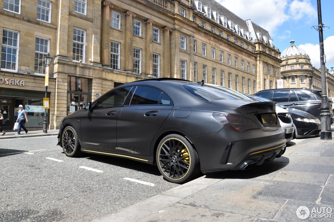 Mercedes-AMG CLA 45 C117 Yellow Night Edition - 12 July 2018 - Autogespot