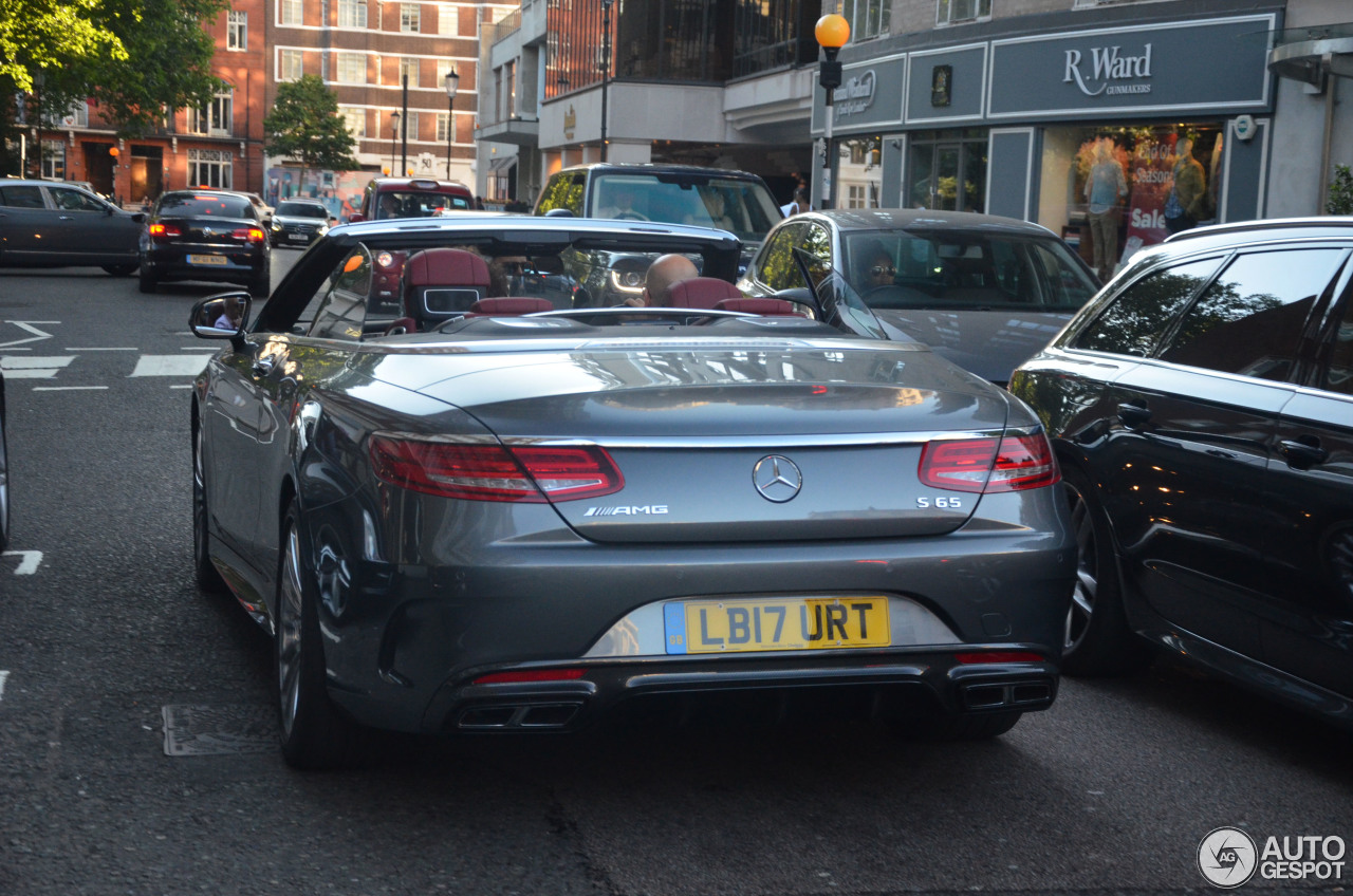 Mercedes-AMG S 65 Convertible A217 - 19 July 2018 - Autogespot