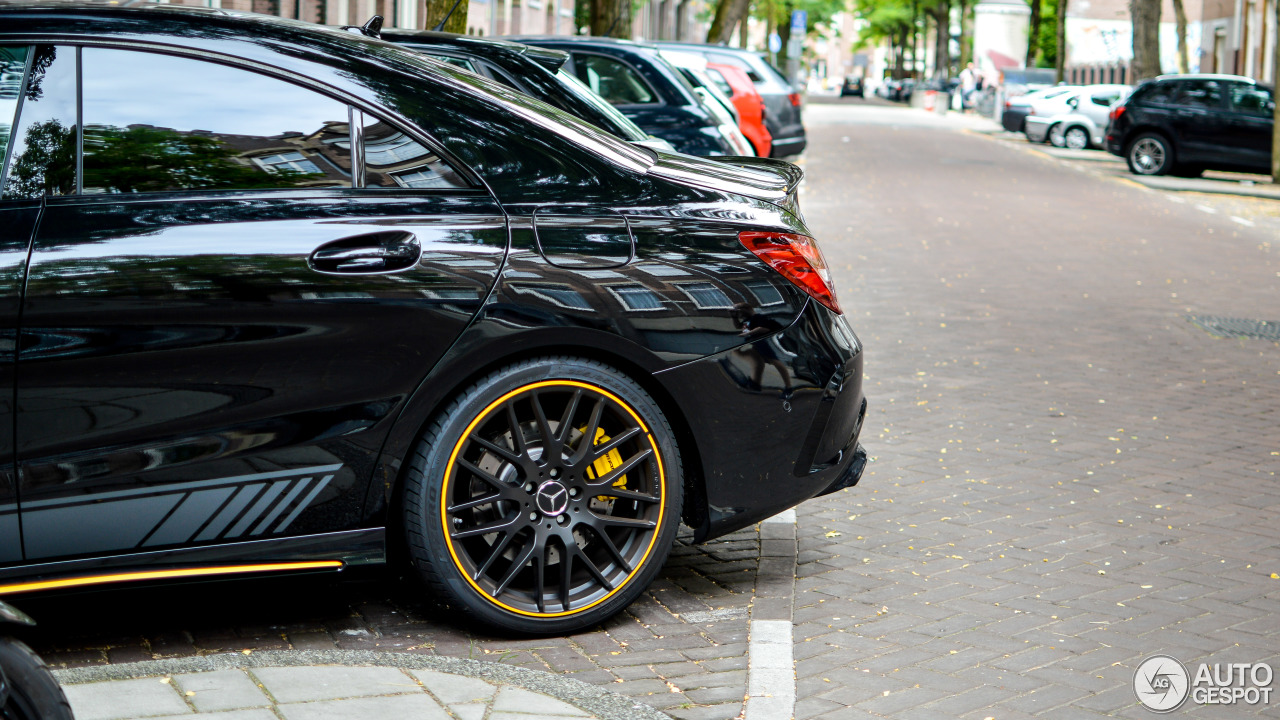 Mercedes-AMG CLA 45 C117 Yellow Night Edition - 22 July 2018 - Autogespot