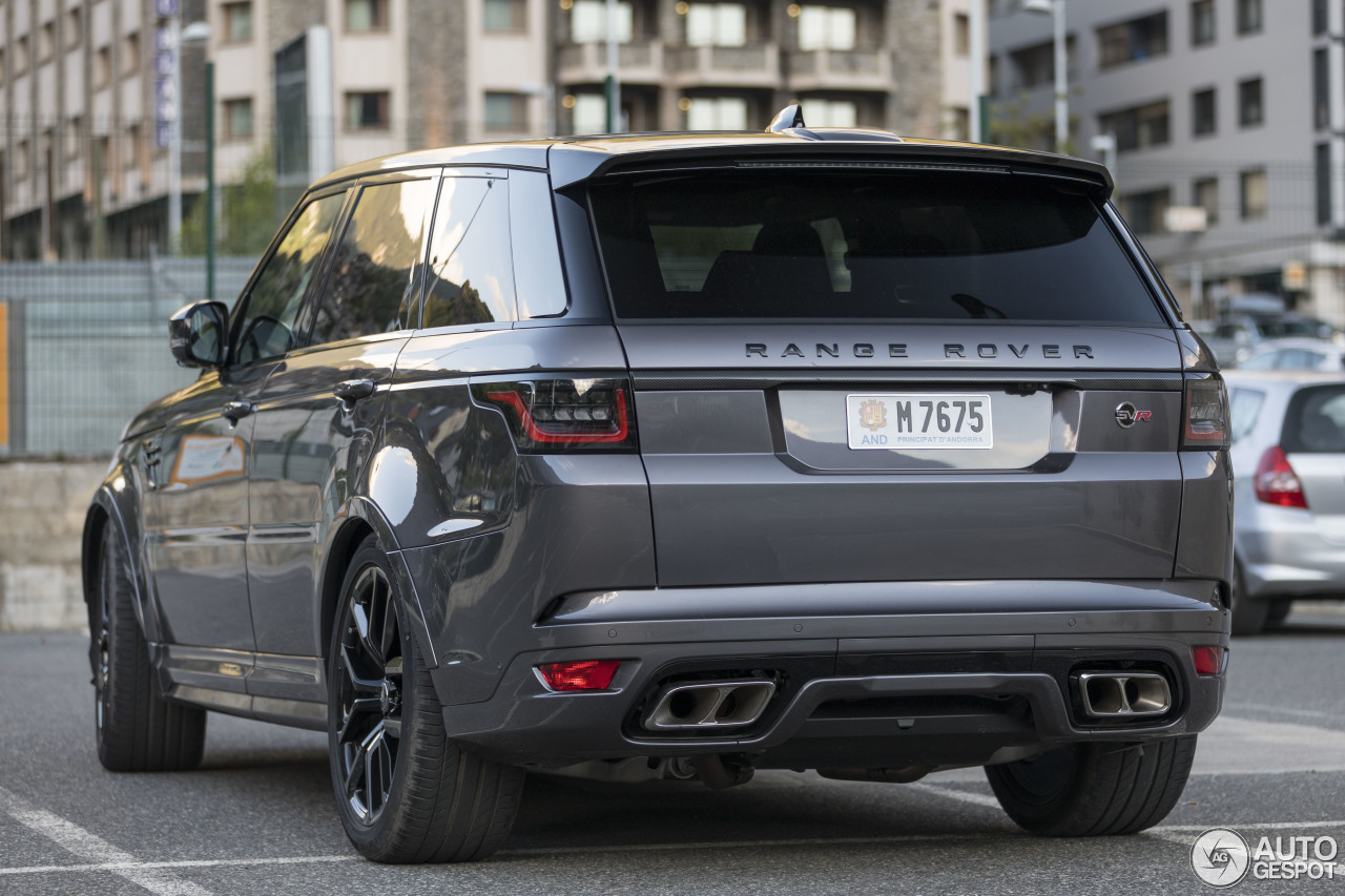 Land Rover Range Rover Sport SVR 2018 - 24 July 2018 - Autogespot