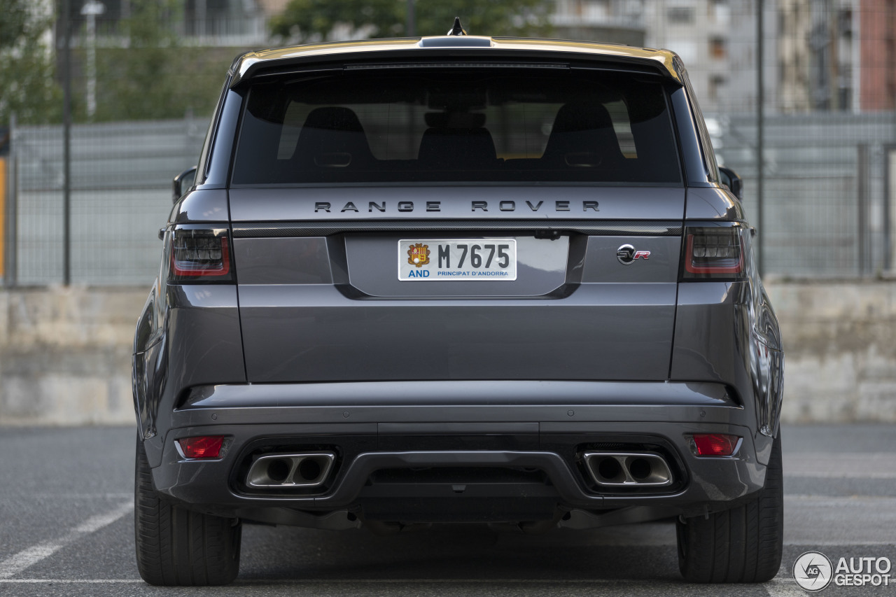 Land Rover Range Rover Sport SVR 2018 - 24 July 2018 - Autogespot