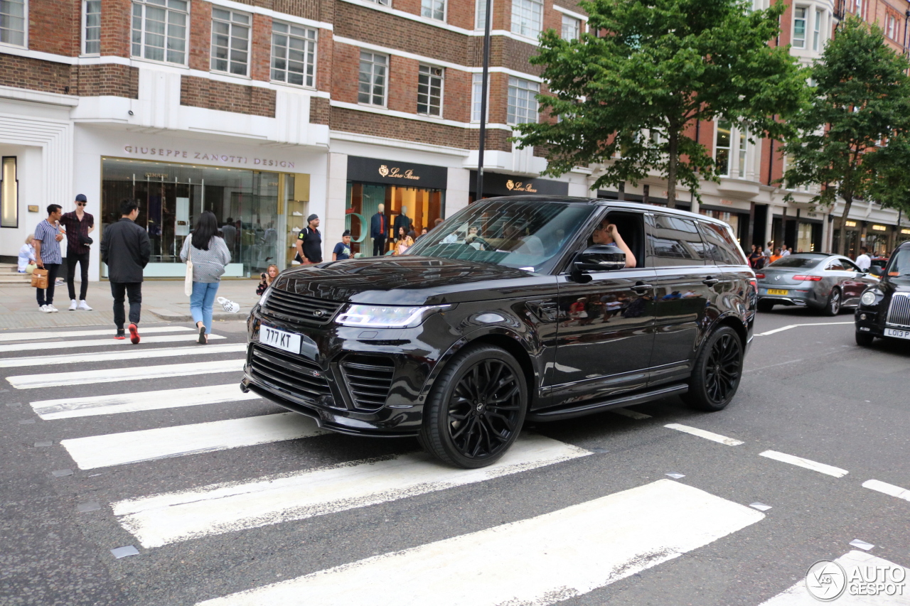Land Rover Urban Range Rover Sport SVR 2018 - 24 July 2018 - Autogespot