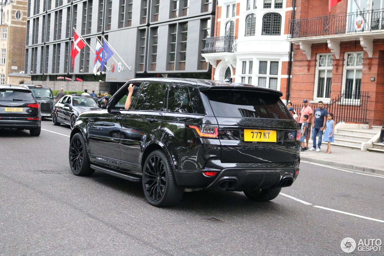 Land Rover Urban Range Rover Sport SVR 2018 - 24 July 2018 - Autogespot