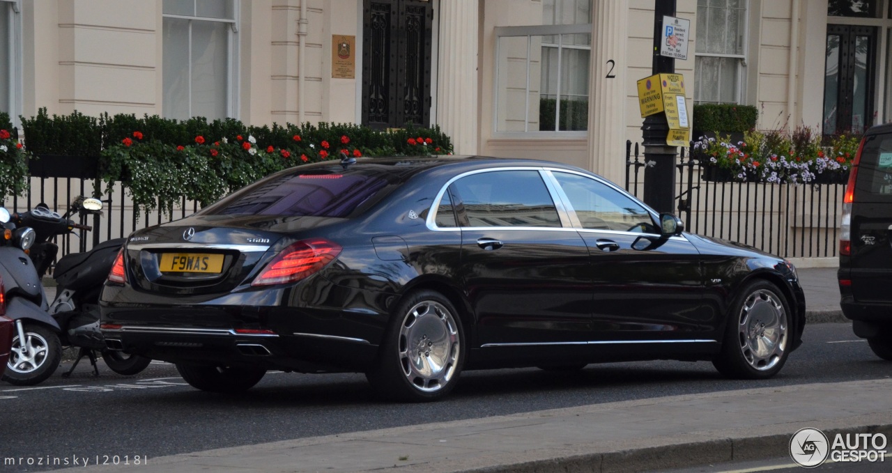 Mercedes-Maybach S 600 X222 - 31 July 2018 - Autogespot