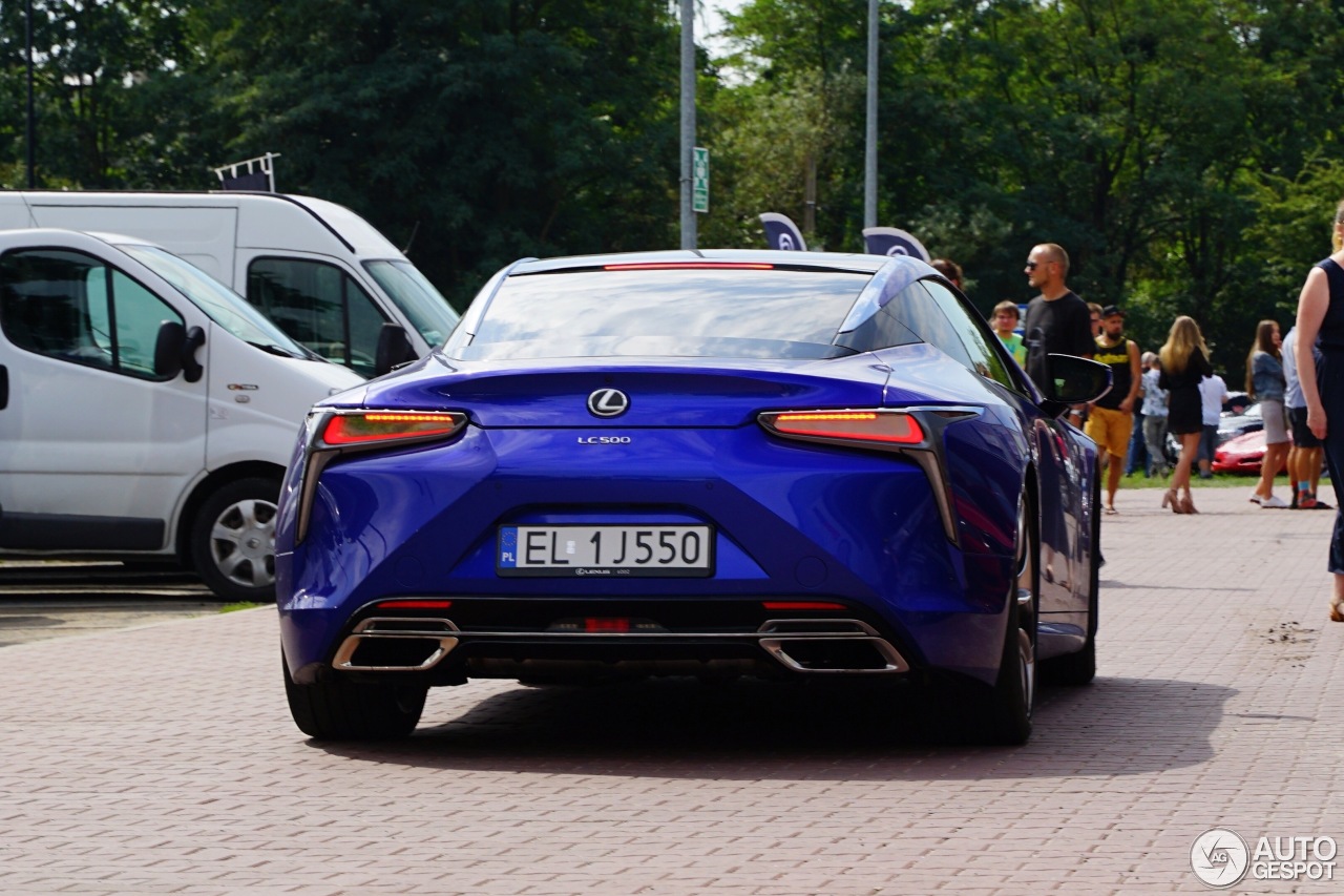 Lexus LC 500 Structural Blue Edition - 06 August 2018 - Autogespot