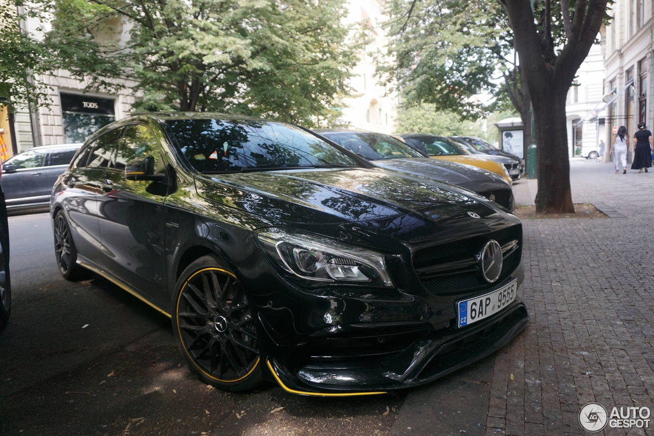 Mercedes-AMG CLA 45 Shooting Brake X117 Yellow Night Edition - 16 ...