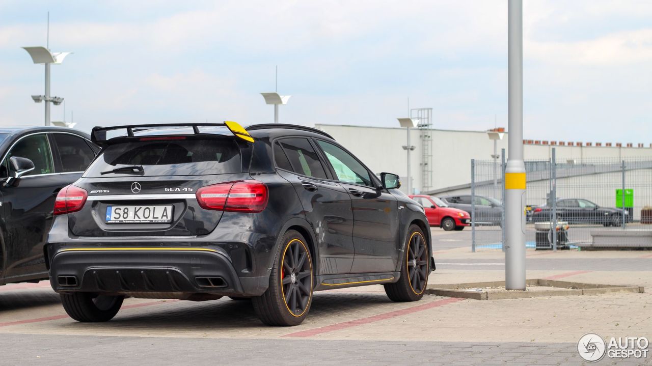 Mercedes-AMG GLA 45 X156 Yellow Night Edition - 20 August 2018 - Autogespot