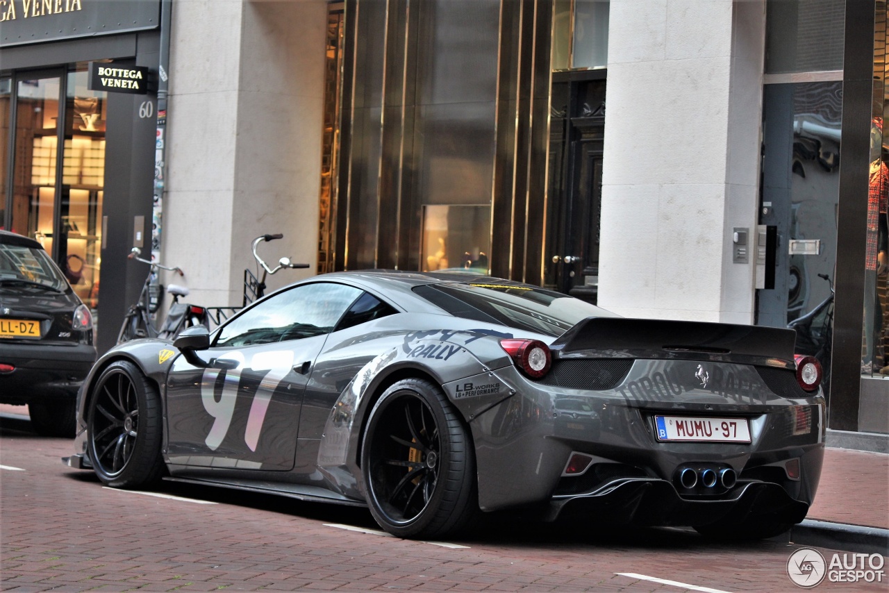 Ferrari 458 Italia Liberty Walk Widebody - 27 August 2018 - Autogespot
