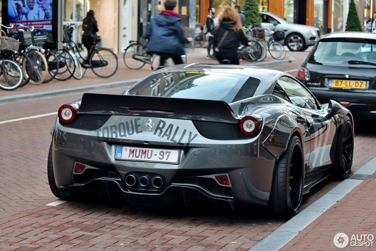 Ferrari 458 Italia Liberty Walk Widebody - 27 August 2018 - Autogespot