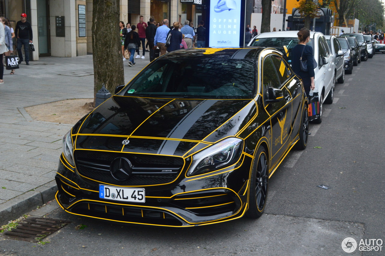 Mercedes-AMG A 45 W176 Yellow Night Edition - 09 September 2018 ...