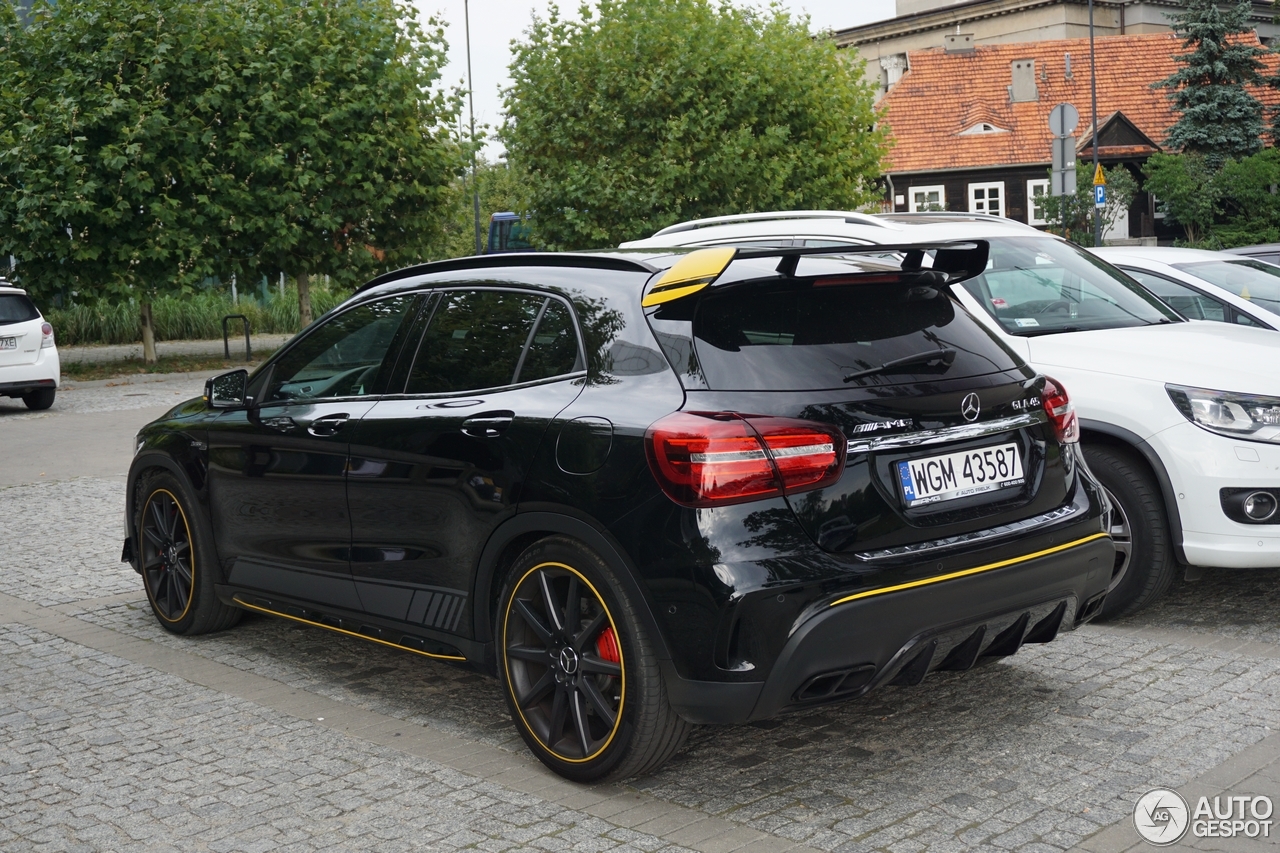 Mercedes-AMG GLA 45 X156 Yellow Night Edition - 11 September 2018 ...
