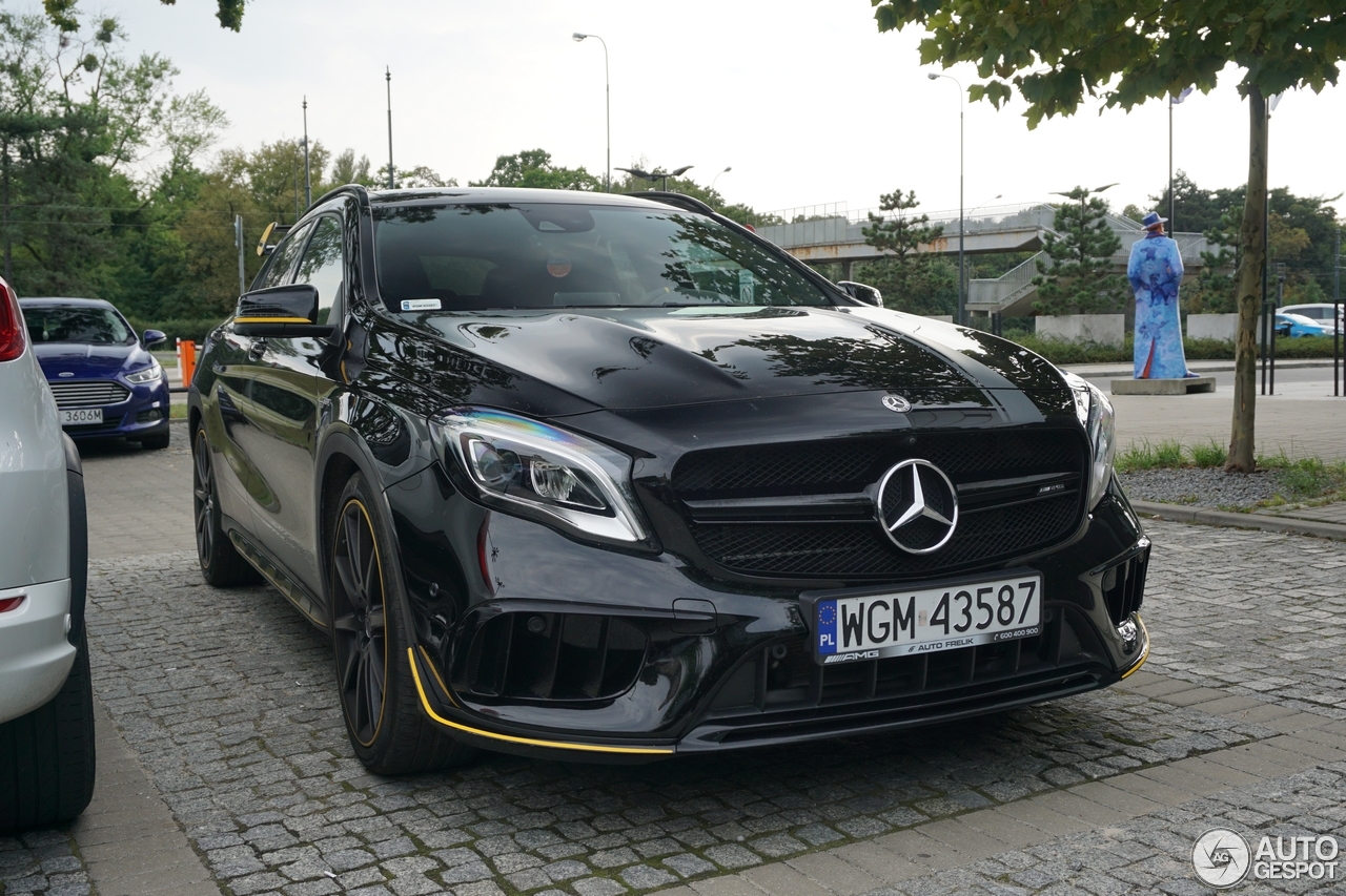 Mercedes-AMG GLA 45 X156 Yellow Night Edition - 11 September 2018 ...