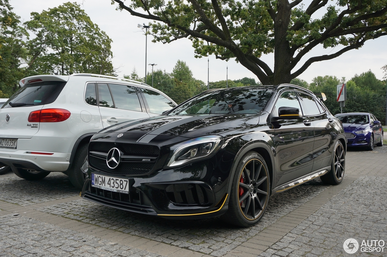 Mercedes-AMG GLA 45 X156 Yellow Night Edition - 11 September 2018 ...