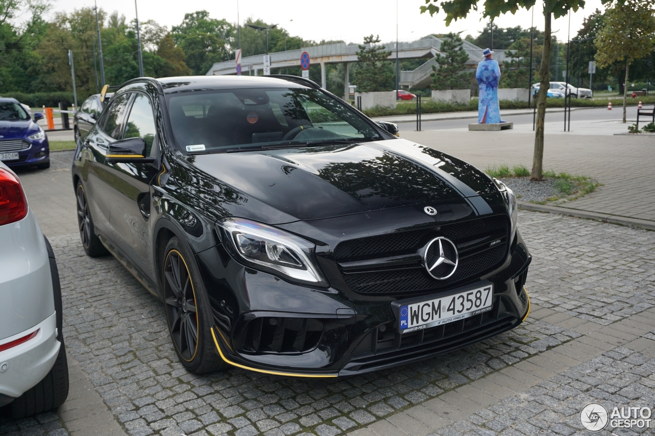 Mercedes-AMG GLA 45 X156 Yellow Night Edition - 11 September 2018 ...