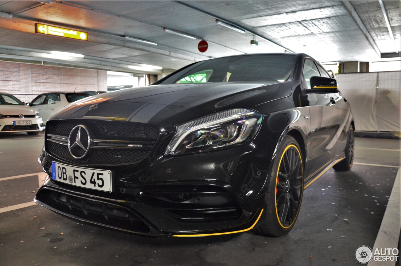 Mercedes-AMG A 45 W176 Yellow Night Edition - 13 September 2018 ...